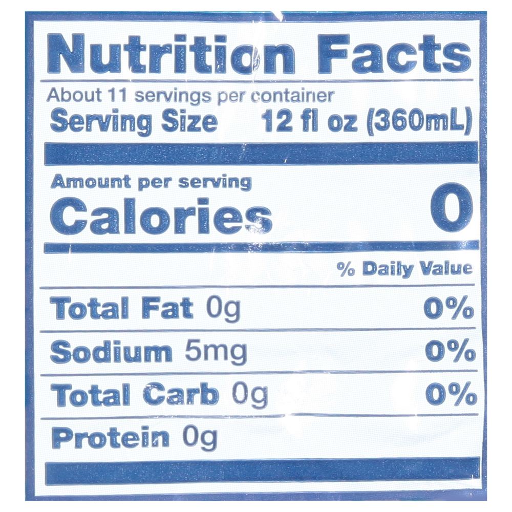 Crystal Geyser Alpine Spring Water, Natural-Nutrition-Facts