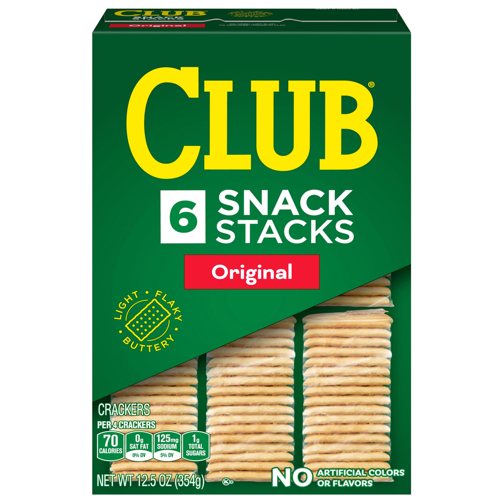 Kellogg's Club Crackers, Snack Stacks, Original-Main