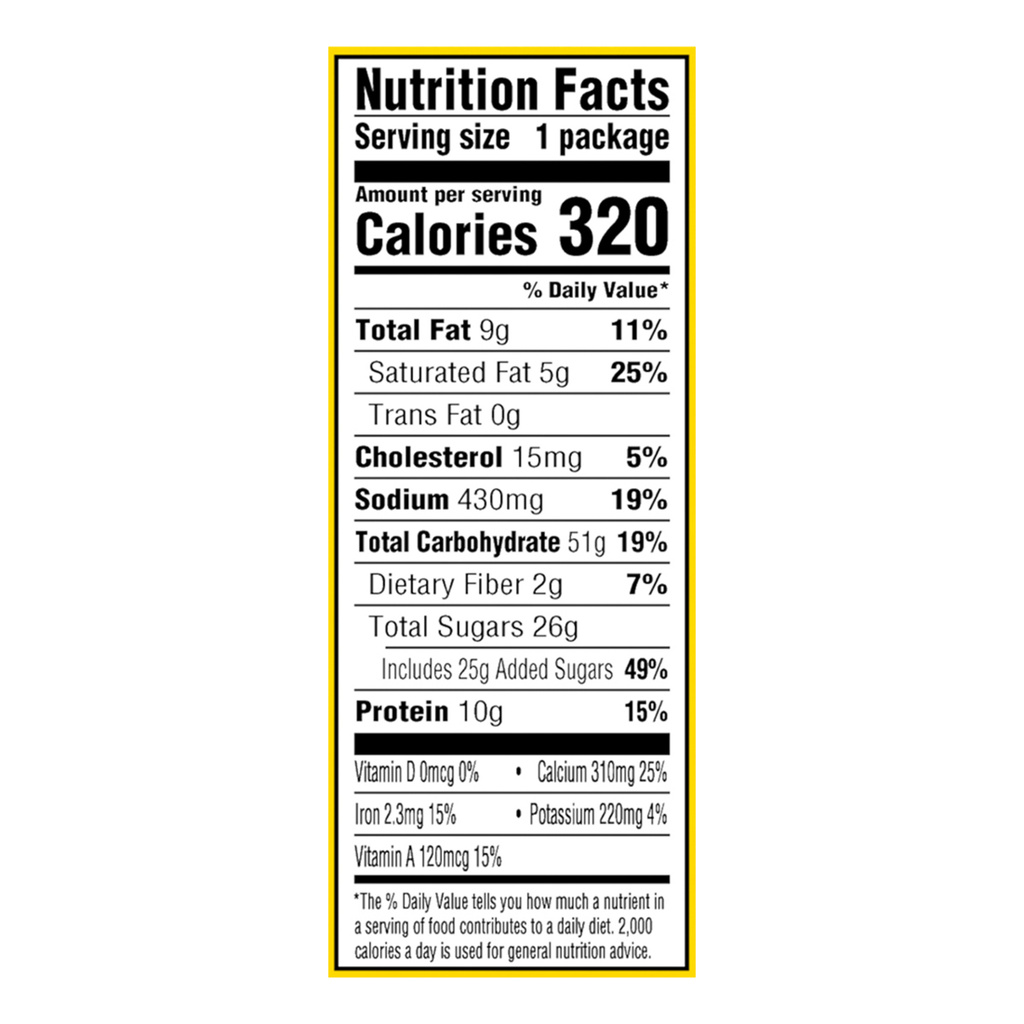 Lunchables Pizza Treatza, Fun Pack-Nutrition-Facts