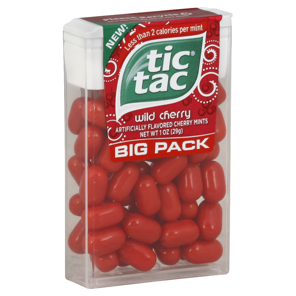 Tic Tac Mints, Wild Cherry, Big Pack-Main