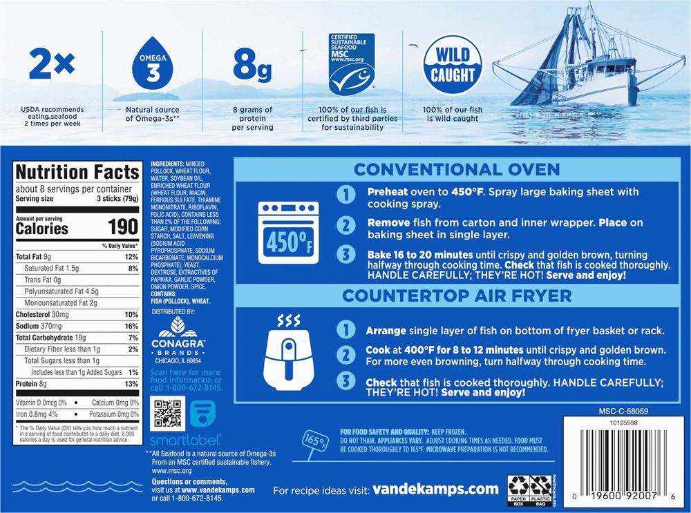 how long to cook frozen fish sticks in microwave