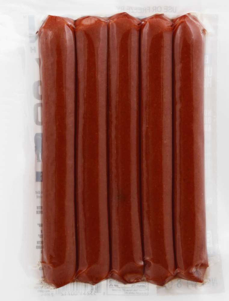 Teton Waters Ranch Hot Dogs, Uncured Beef, Bun Length-Planogram-Back
